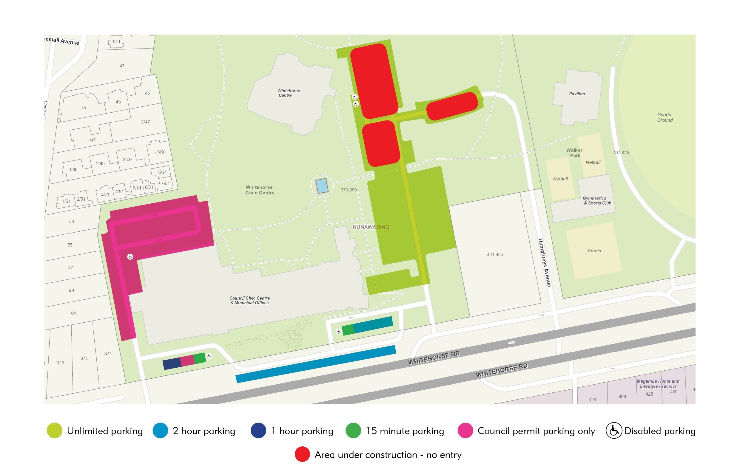 Where You Can Park Your Vehicle in Whitehorse | Whitehorse City Council